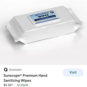 Sunscope | Other | Packs Of Sunscope Premium Hand Sanitizing Wipes ...